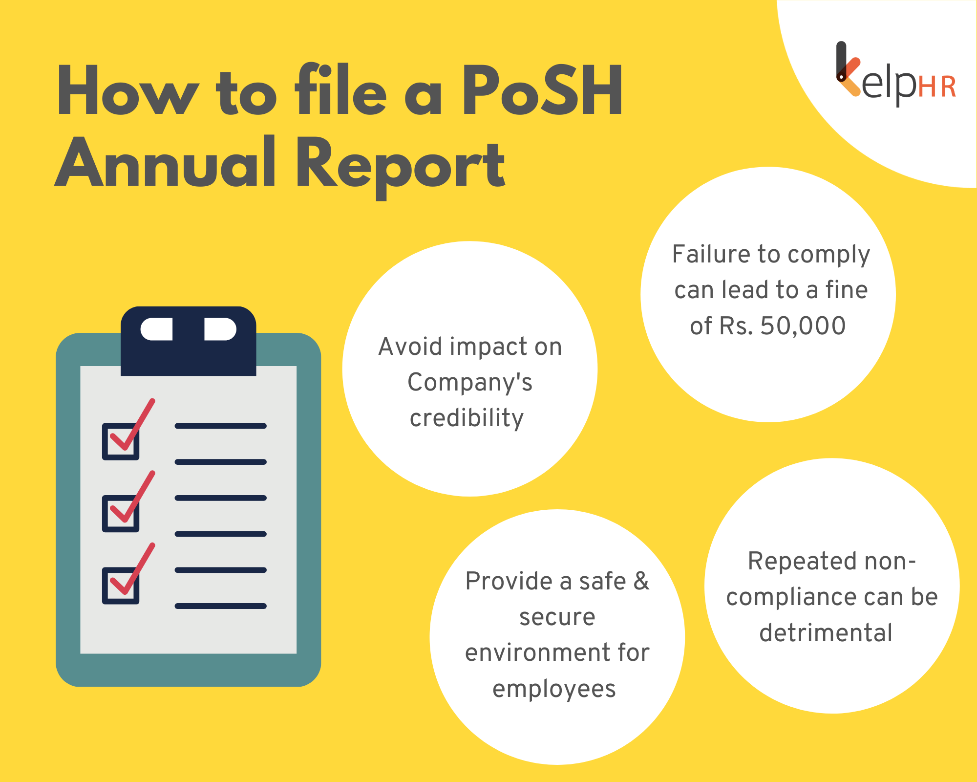 Learn to File a PoSH Annual Report: A Complete Guide | Kelp HR Learn to File a PoSH Annual Report: A Complete Guide | Kelp HR