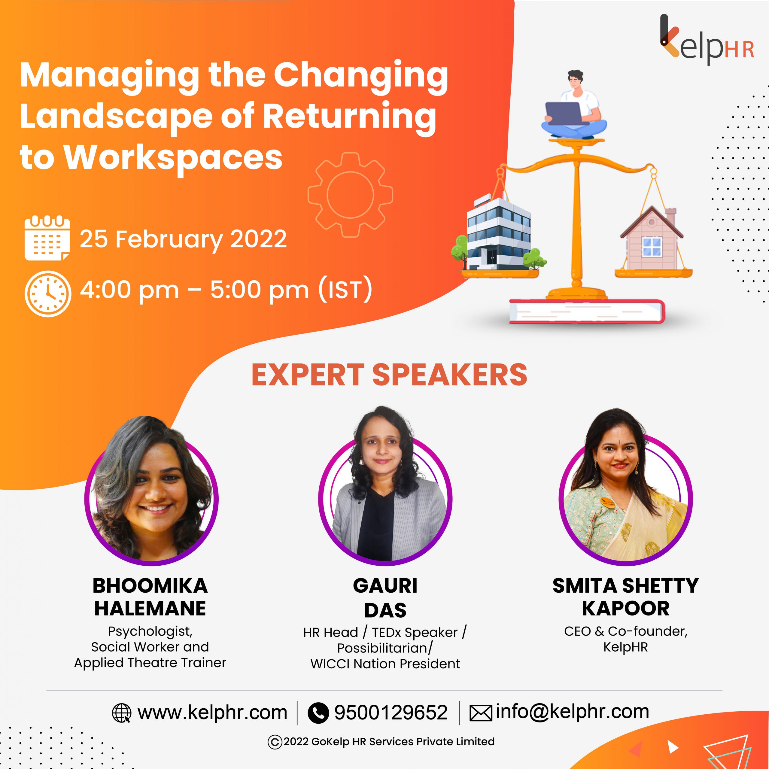 Managing the Changing Landscape of Work & Home with the Return to ...