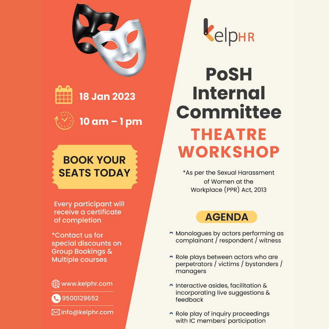 PoSH Internal Committee Theatre Workshop - Jan 2023 - Kelp