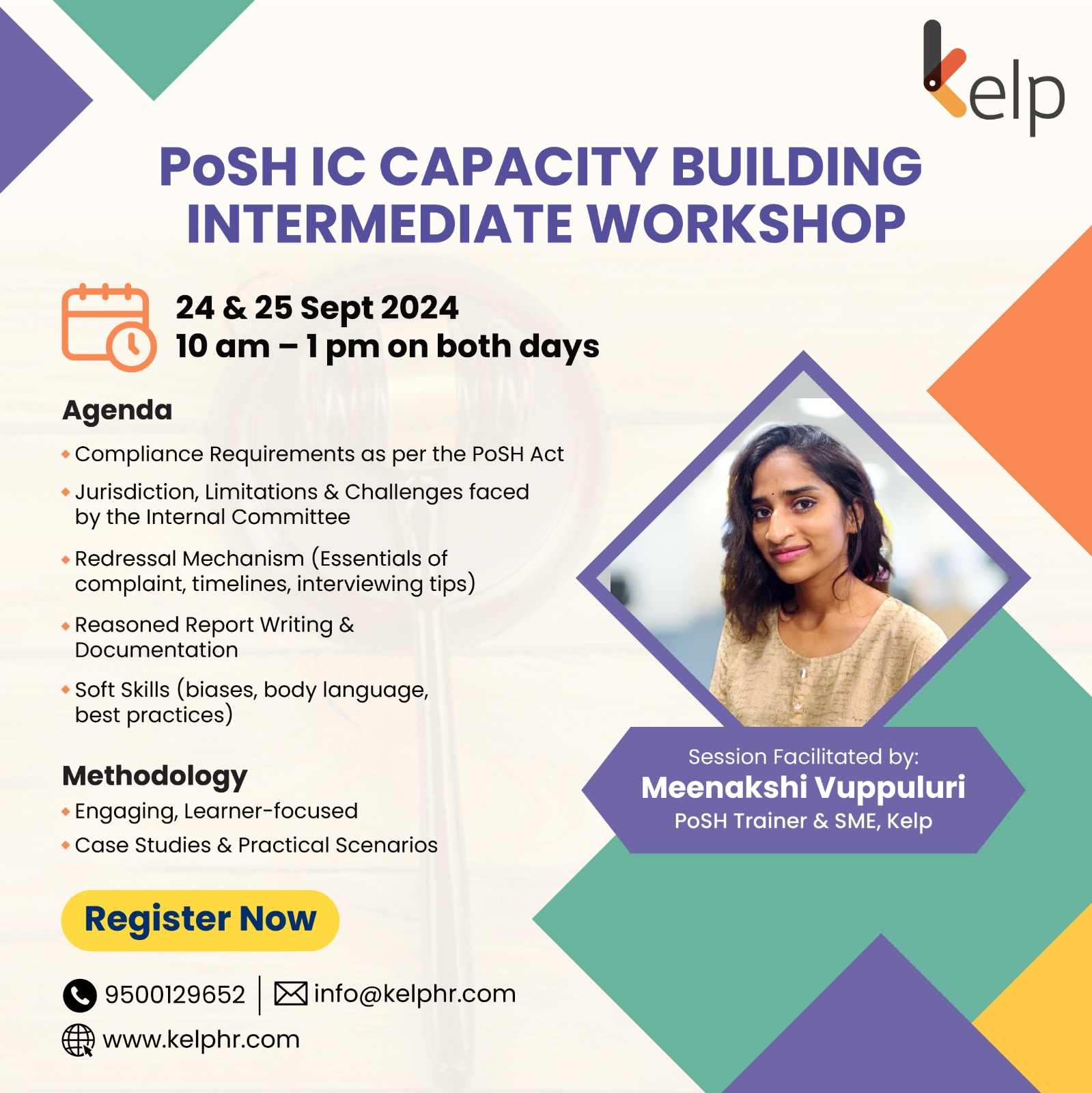 PoSH IC Capacity Building Intermediate Workshop - Kelp